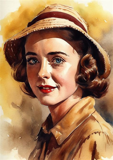 Ruby Keeler Digital Art By Thuy Dinh Thi Fine Art America