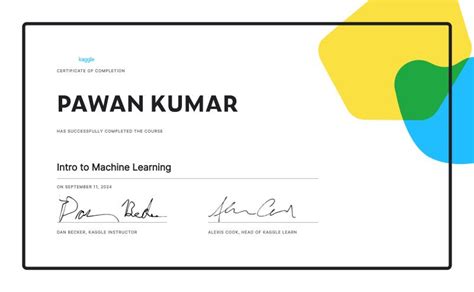 Pawan Kumar On Linkedin Pawan Kumar Completed The Intro To Machine Learning Course On Kaggle