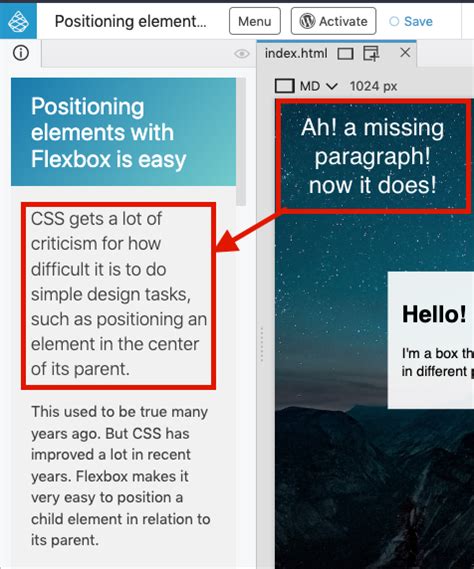 Easily Position And Center Html Elements With Flexbox Styling Css Pinegrow Community Forum