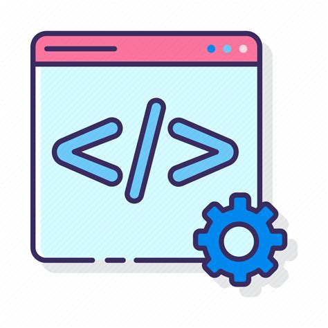 Coding Custom Development Html Icon Download On Iconfinder