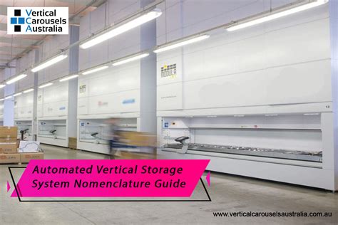 Automated Vertical Storage System Nomenclature Guide