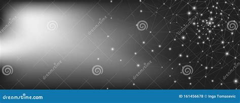 Abstract Data Flow Dark Science Visualization Stock Vector Illustration Of Graphic Black