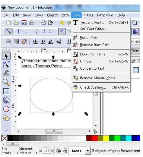 How To Put Text In Inkscape Acagang
