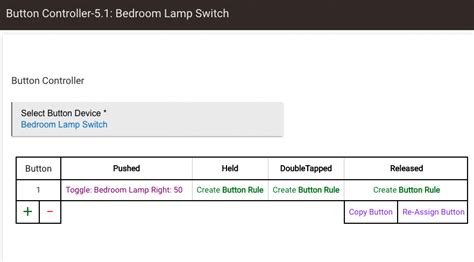 button controller not toggling light 🛎️ get help hubitat