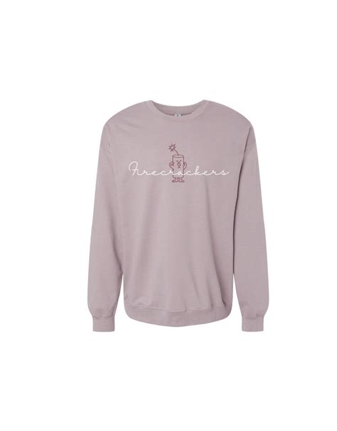 Script Crewneck Sweatshirt Firecracker Softball Gear
