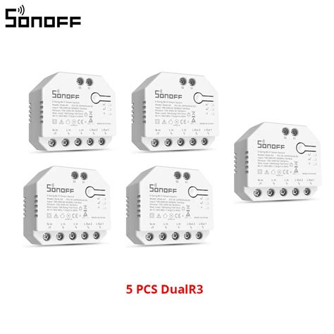 Itead Sonoff DualR Gang Dual Relaismodule Wifi Grandado