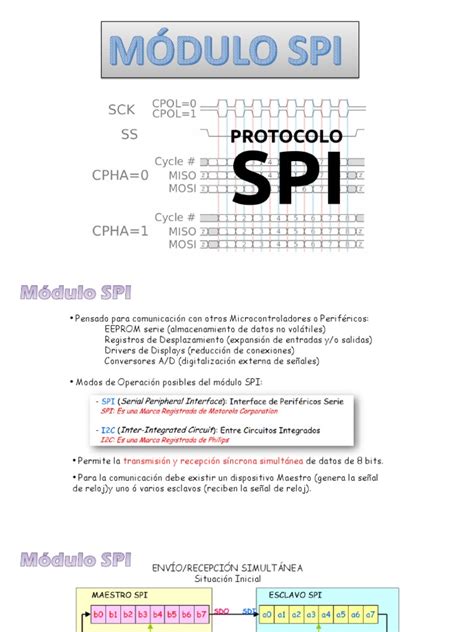 Spi Pdf Pdf Microcontrolador Ingenieria Eléctrica