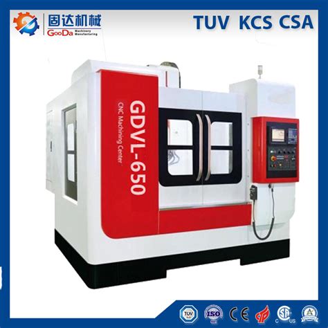 Hot Selling Column Fixed And Cross Sliding Table Moving Structure Cnc Vertical Machining Center