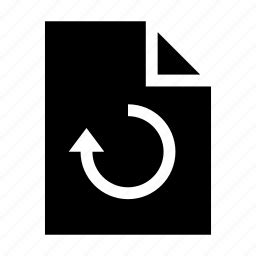 Document File Update Updated Updating Icon Download On Iconfinder