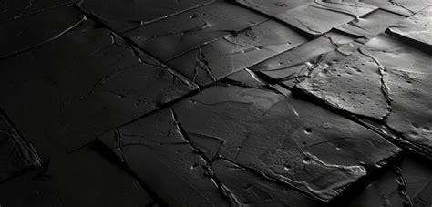 Premium Photo Abstract Black Textured Background With Geometric Shapes