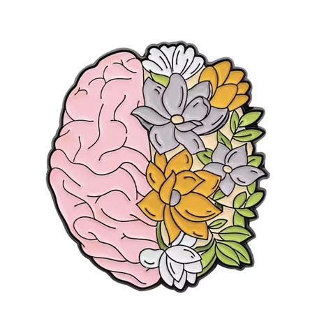 Brain Pin Simply Scrubs