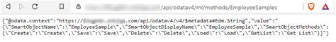 smartobject odata api v4 endpoints