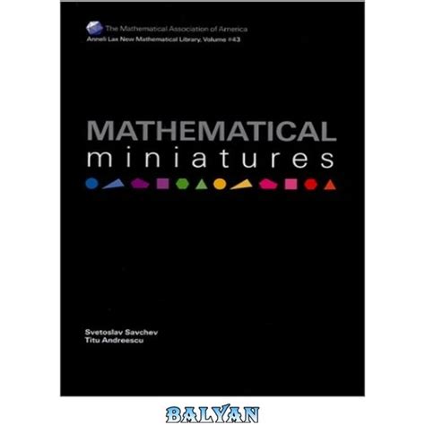 خرید و قیمت دانلود کتاب Mathematical Miniatures ترب
