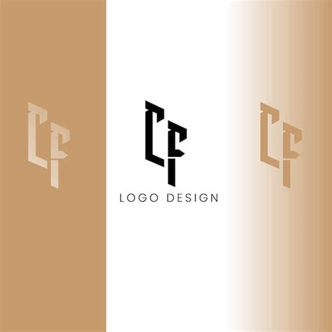 Premium Vector Cf Initial Letter Logo Design