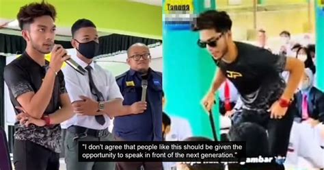 [video] A Mat Rempit Was Invited To Speak At Kl School And Netizens Are