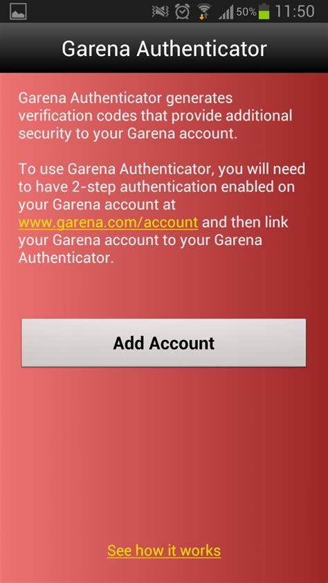 Garena Authenticator Apk สำหรับ Android ดาวน์โหลด