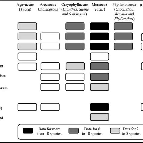 Diagram Summarizing Knowledge Of Nursery Pollination Interactions In Download Scientific