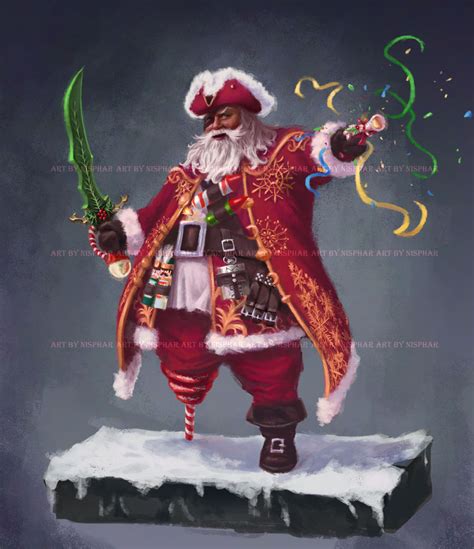 Open Santa Pirate By Nispharshop On Deviantart
