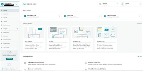 Getting Started With Arduino Cloud For Education Arduino Documentation