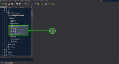 การสร้างไฟล์ ภาษา ใน Extension เว็บบอร์ด Php เว็บส่งเสริมการเรียนรู้