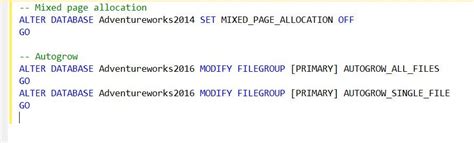 Sql Server 2016 Introducing Autogrow And Mixedpageallocations