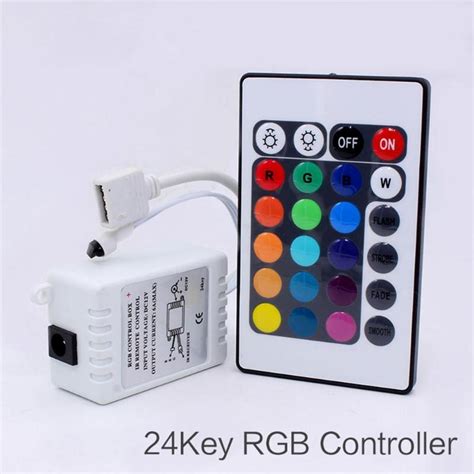Keys LED RGB Controller DC V IR Remote Controll Grandado
