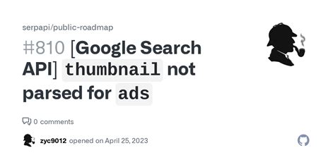 Google Search API Thumbnail Not Parsed For Ads Issue 810