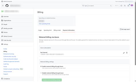 github enterprise cloud emu initial setup azure billing configuration rafferty uy