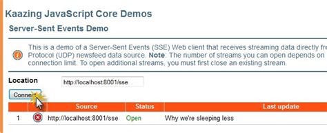 get going with kaazing websocket gateway html5 edition installing locally and running demos