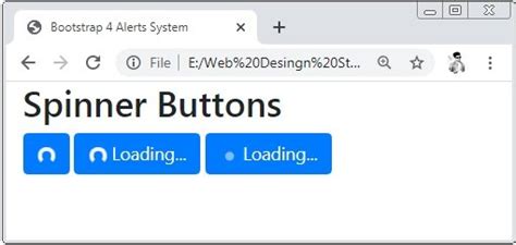 Bootstrap 4 Buttons