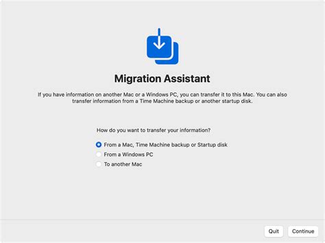Transfer To A New Mac With Migration Assistant Apple Support