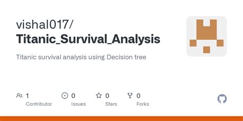 Github Vishal017titanicsurvivalanalysis Titanic Survival Analysis Using Decision Tree