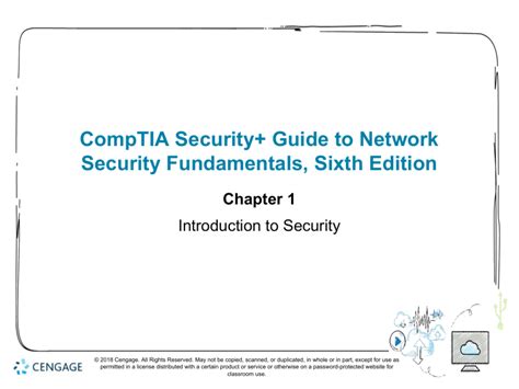 Info Security Fundamentals Comptia Security Guide