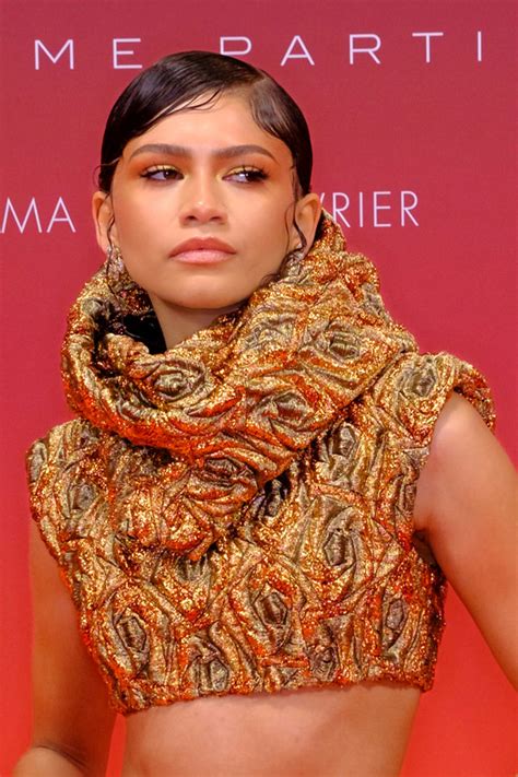 Zendaya In Louis Vuitton At The Dune Part Two Paris Fan Screening Tom Lorenzo