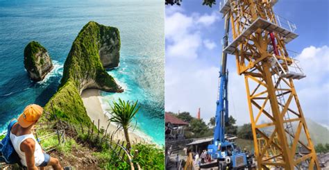 Is Balis Iconic Kelingking Beach Being Destroyed New Glass Elevator