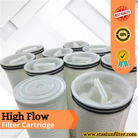 High Flow Cartridge Filter 40 Inch Stasiun Filter Indonesia