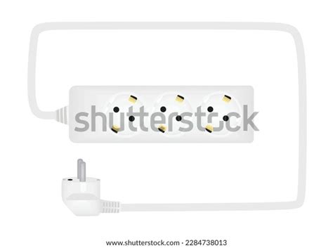 Electric Plug Socket Vector Illustration Stock Vector Royalty Free Shutterstock