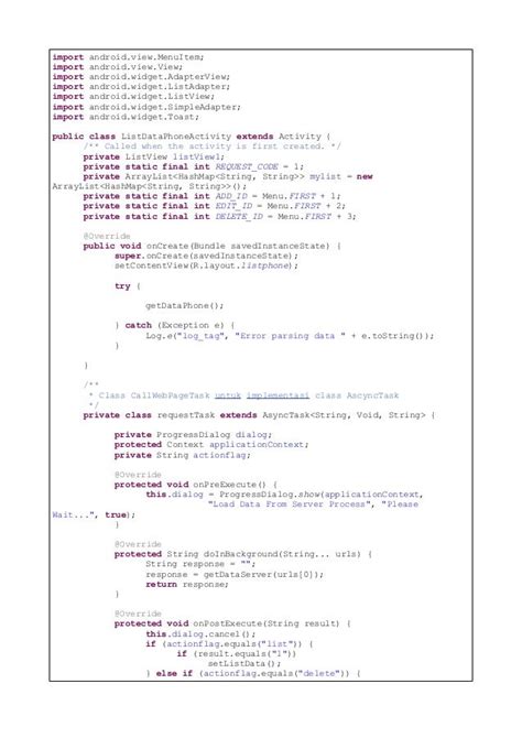 Android Fast Track Crud Android Php Mysql