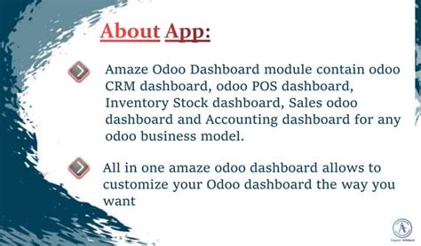 Create Own Analytic Odoo Dashboards In Odoo Amaze Odoo Dynamic Dashboard Module Ppt