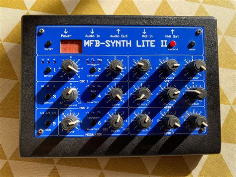 Matrixsynth Mfb Synth Lite Ii Analog Desktop Synth Sn 04098