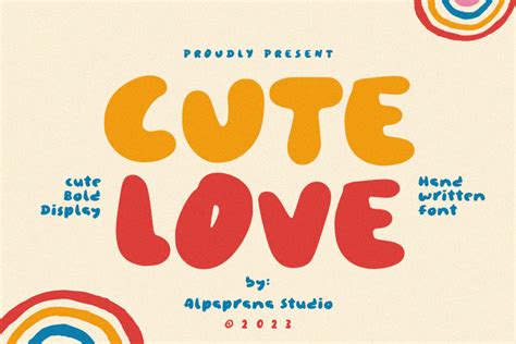 Cute Love Font · 1001 Fonts