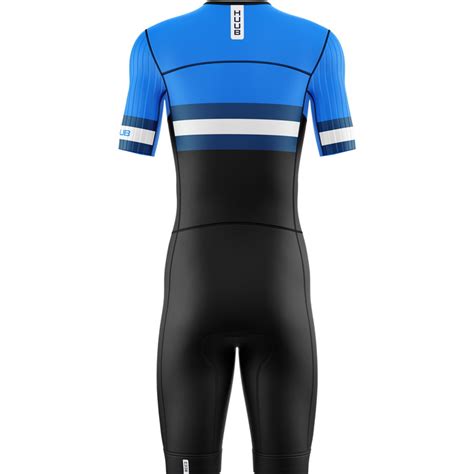 2026 Huub Mens Tri Band Pro Tri Suit Tribptsbn Blue Navy Swimming