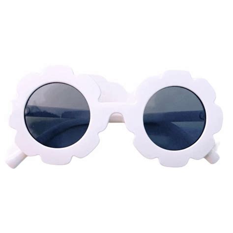 Flower Sunnies In White Sweet Gabby