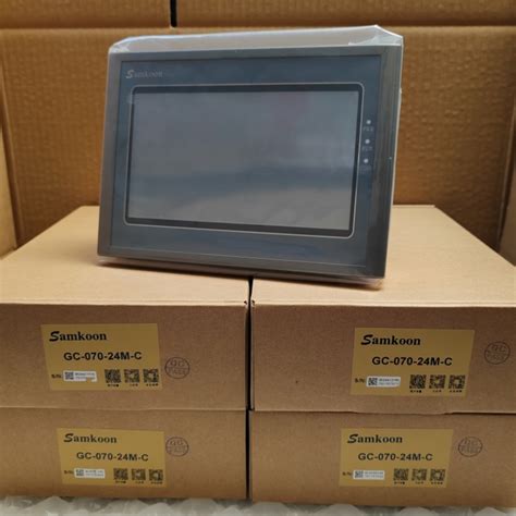 Samkoon ชุดควบคุม 7 นิ้ว Hmiplc Gc 070 24mc ความละเอียด 800x480 Shopee Thailand