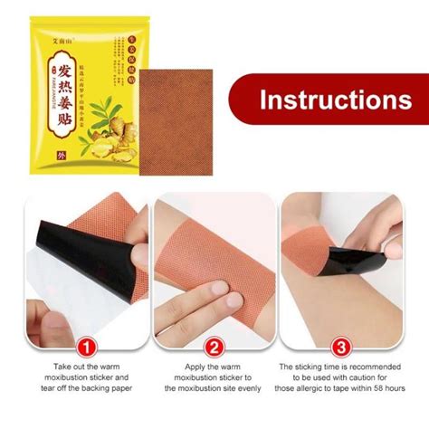 Cod 100pcs Herbal Ginger Patch Multipurpose Paste On Lazada Ph