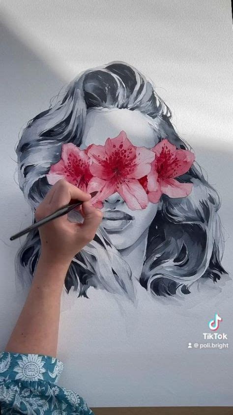 [Видео] «@od.color7» | Войлочные гирлянды, Краска, Рисуем картины маслом