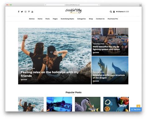 44 Best Free WordPress Blog Themes 2020 PremiumCoding