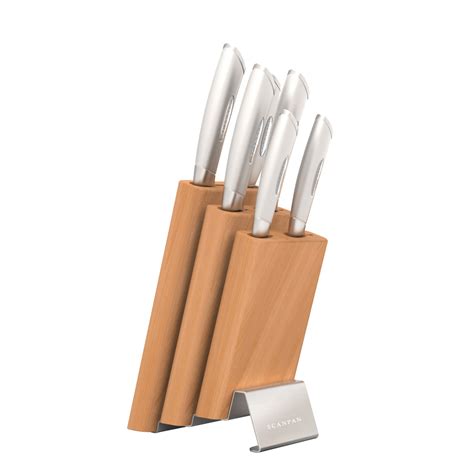Scanpan Knife Block Set 7pce Scanpan