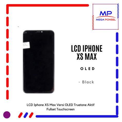 Jual LCD Iphone XS Max Versi OLED Truetone Aktif Fullset Touchscreen Oled GX Kota Bandung