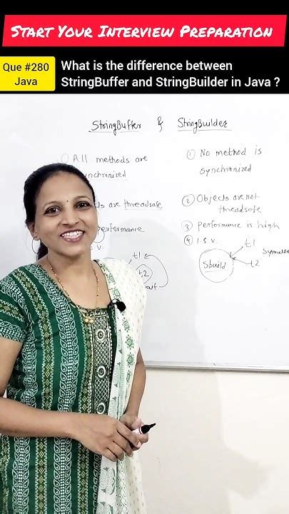 what is the difference between stringbuffer and stringbuilder in java shorts youtubeshorts